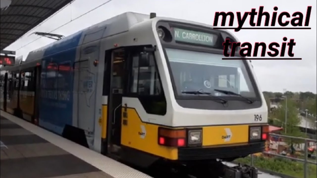 Dart green line at south western medical district parkland station ...