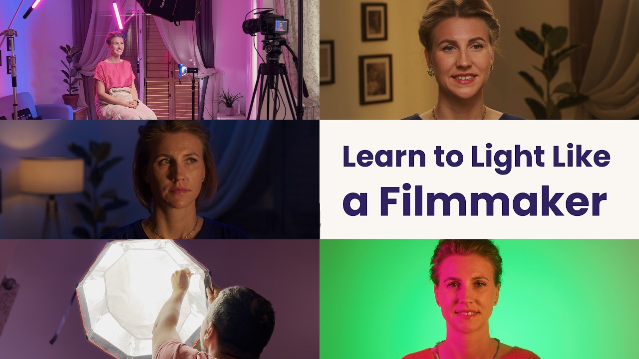 Cinematic Lighting Made Simple - Learn How to Light Like a Pro - YouTube
