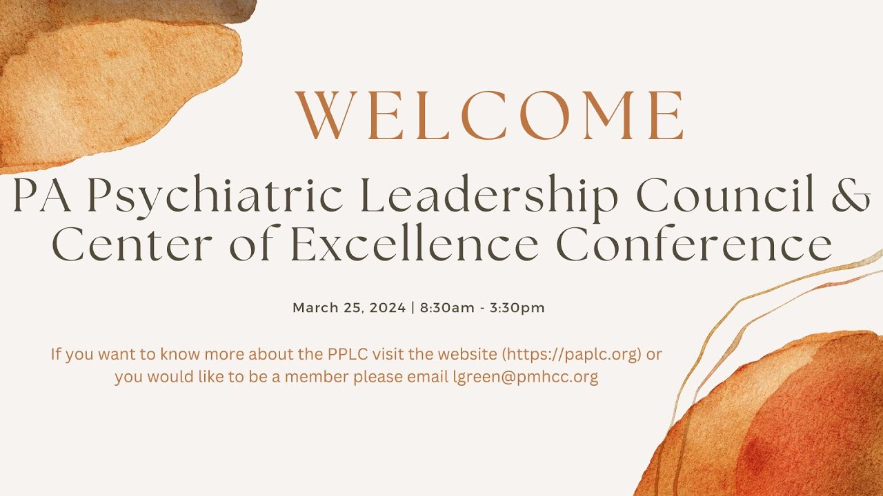 March 25, 2024 PPLC & COE conference - YouTube