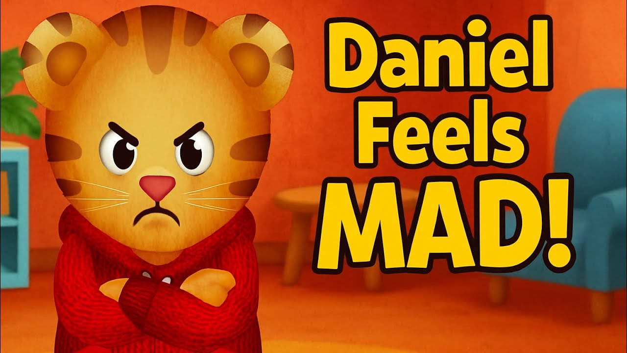 [ Daniel Tiger] What Happen When Daniel Feels Mad | Emotional Learning ...