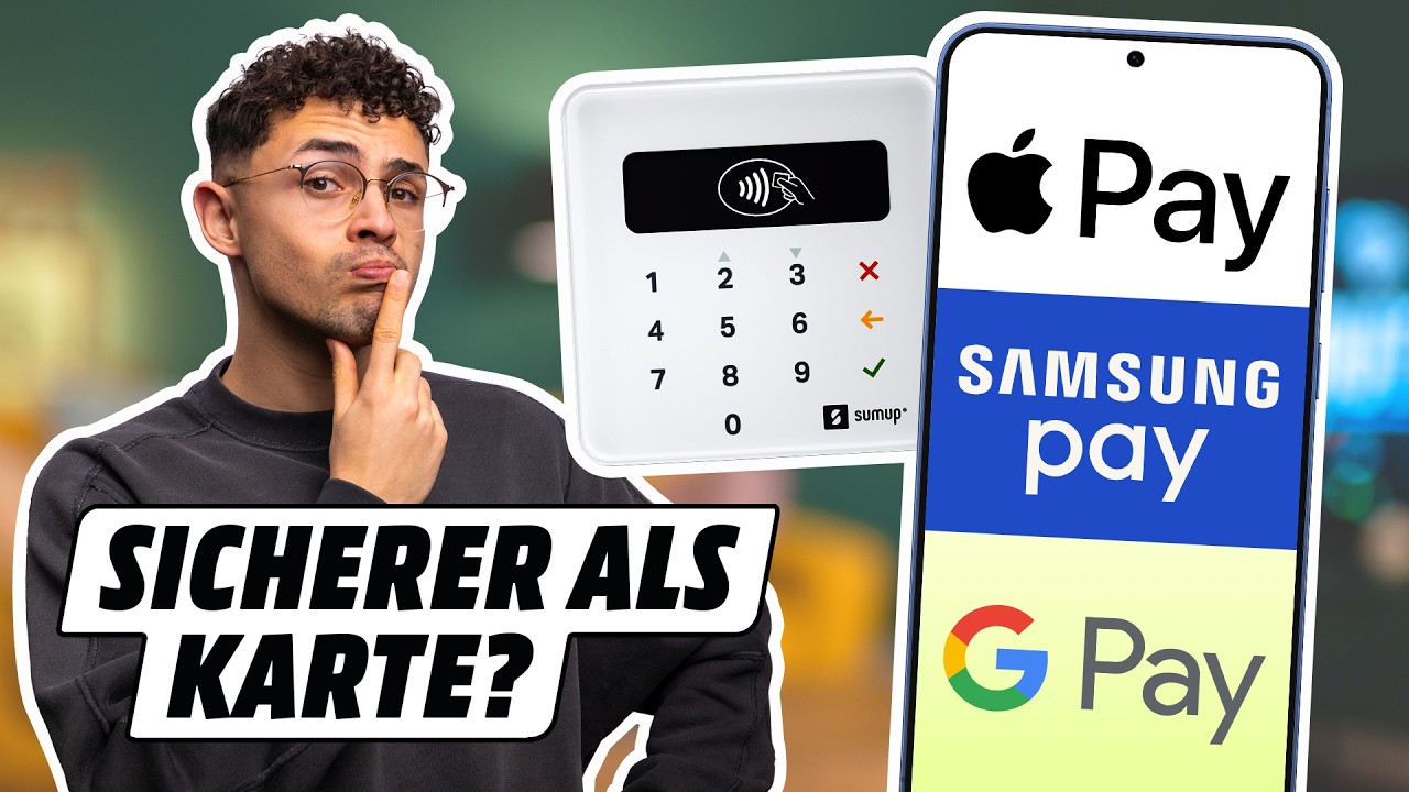 Bezahlen Mit Dem Handy Wie Sicher Sind Apple Pay Und Google Pay YouTube