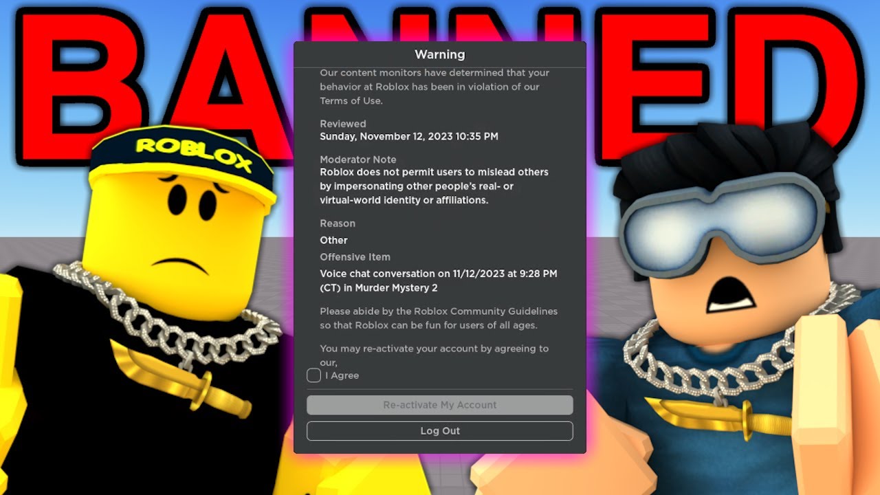 We Got BANNED in Blade Ball... - YouTube