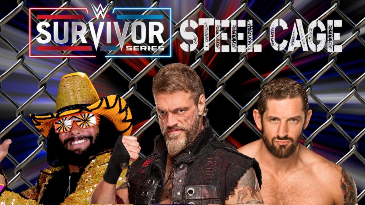 Edge VS Wade Barrett VS Macho Man Randy Savage - Steel Cage Match ...