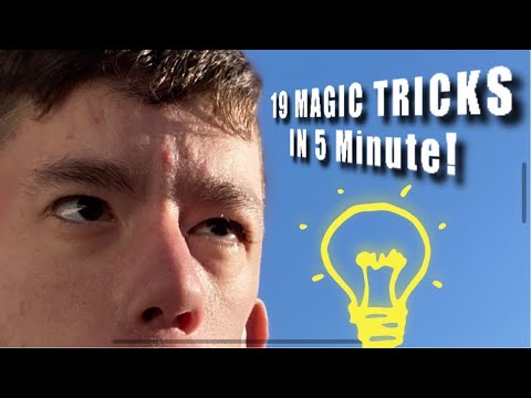 TOP 19 INSANE MAGIC TRICKS!