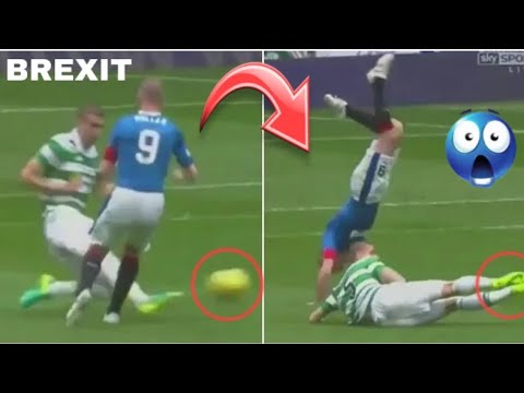 3 minutes and 39 seconds of Brexit tackles in football - YouTube