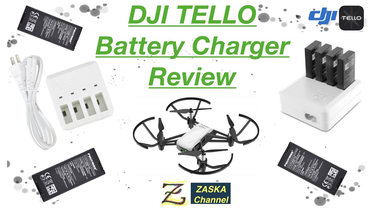 DJI TELLO Battery Charger Review - YouTube