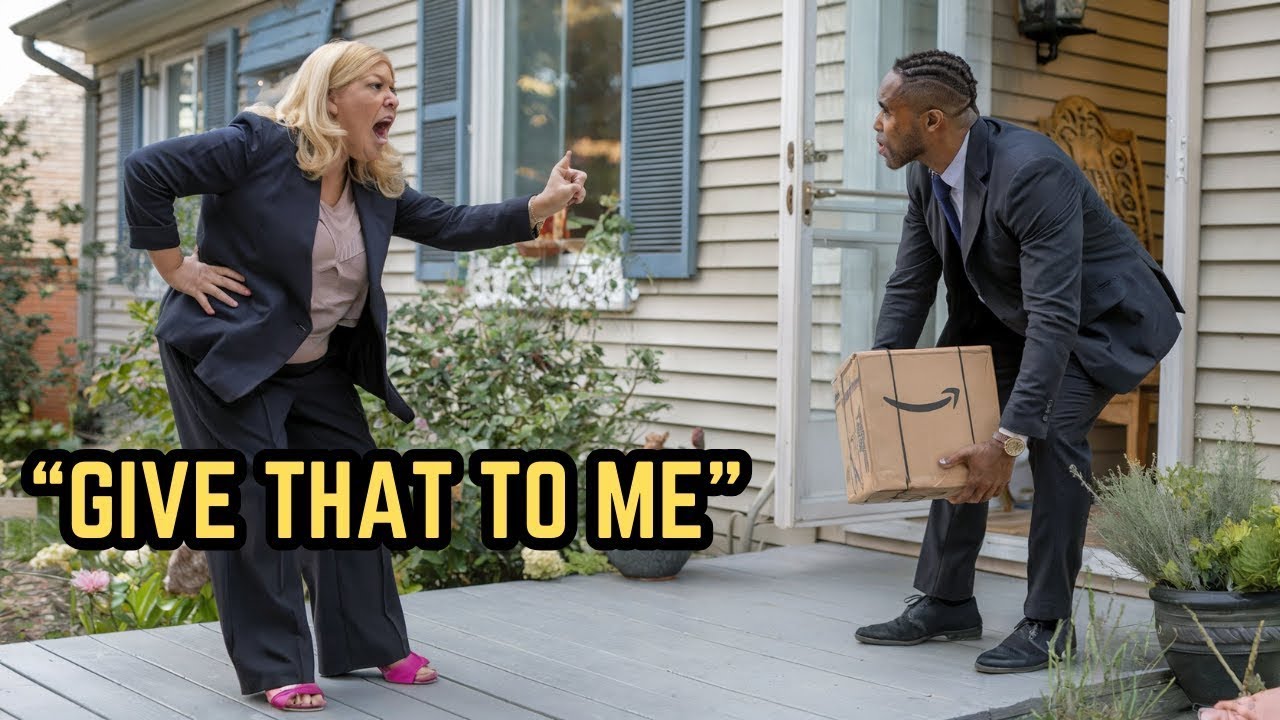 Karen Calls 911 On Black Man For Retrieving His Package - She Had No ...