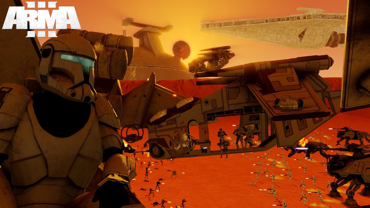 Republic Commandos Deploy to Geonosis | 1st MEU Star Wars Arma 3 ...