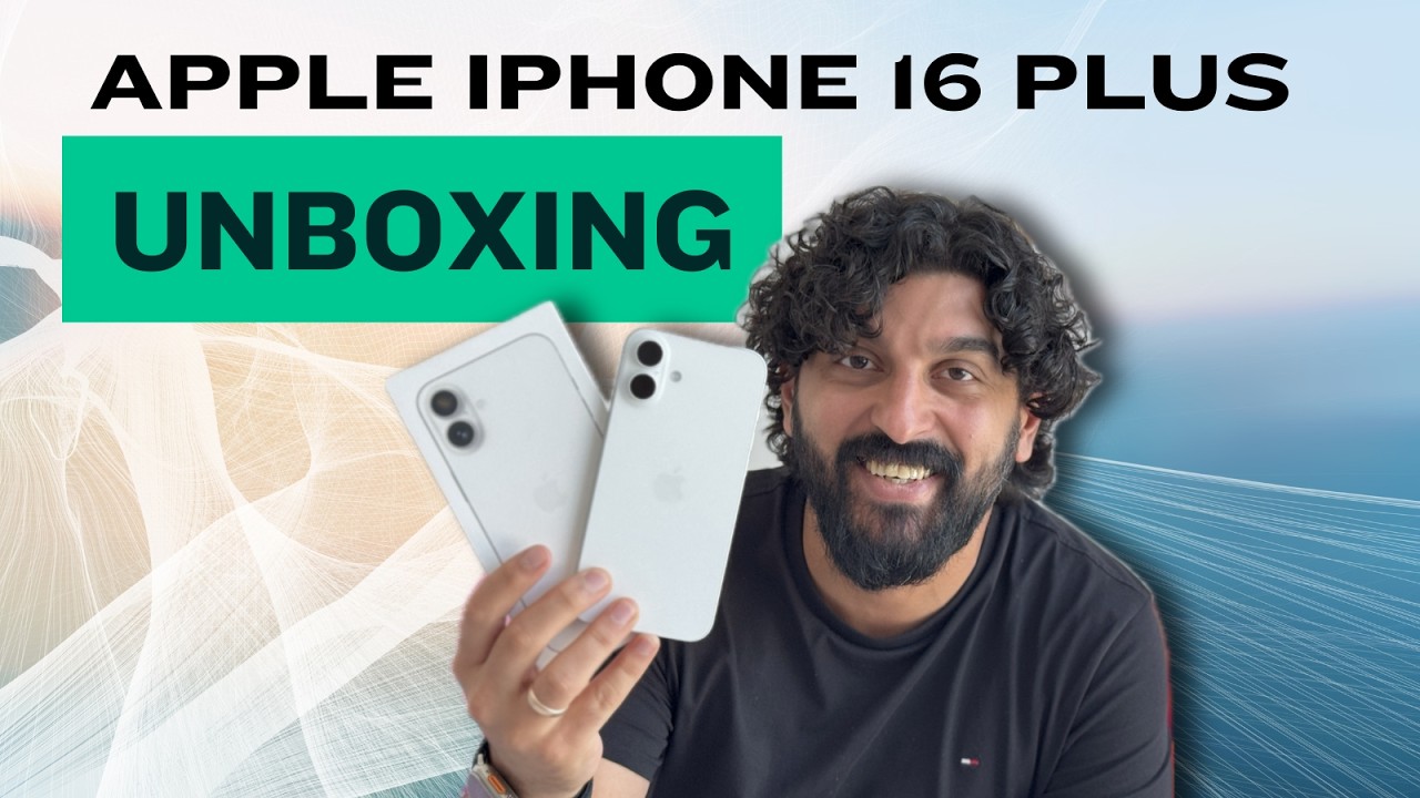Apple iPhone 16 Plus (White) - Unboxing, First Look and Camera Control ...