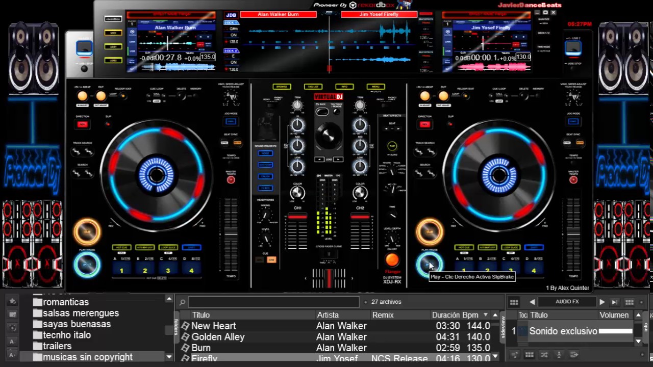 SKIN PARA VIRTUAL DJ 8 MEGA - YouTube