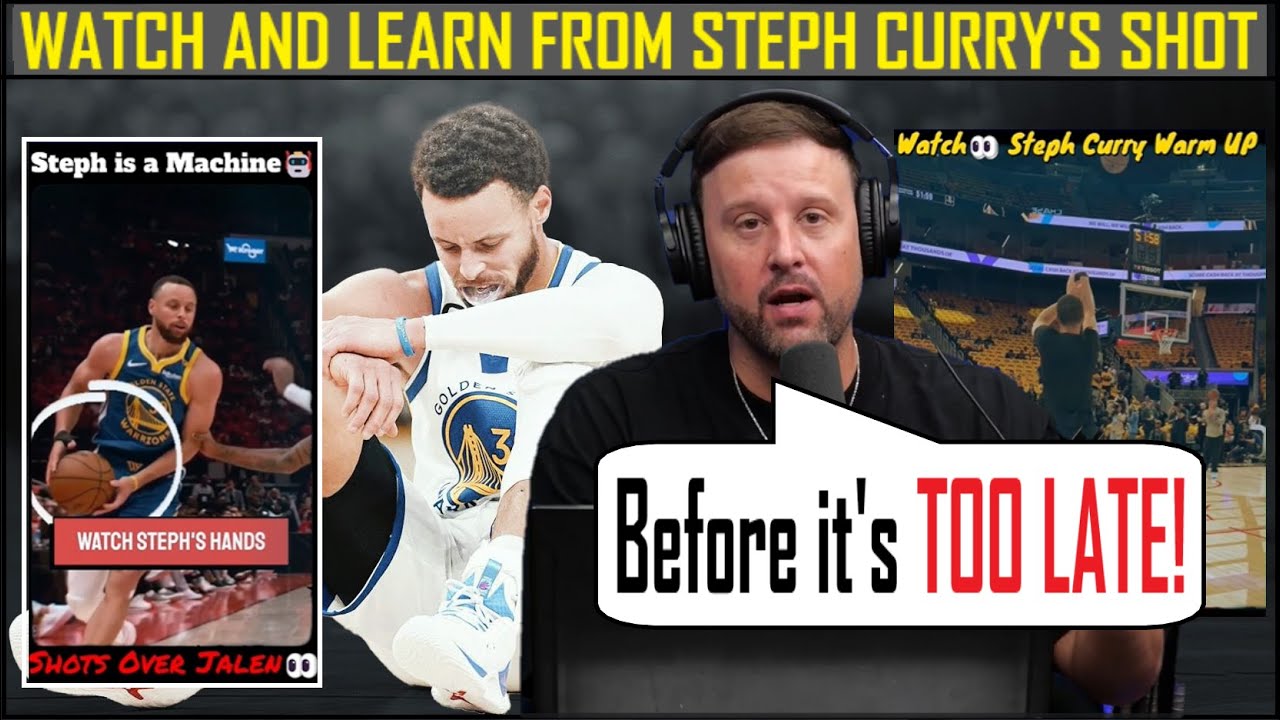 🏀Learn from Steph Curry Before It’s Too Late!😱 + Hidden Technique ...