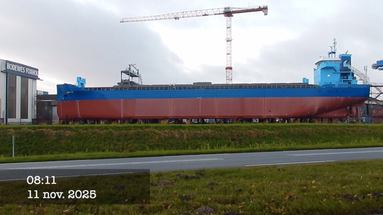Aankondiging / Inspectie Voortgang Tewaterlatingen Royal Bodewes, GS ...