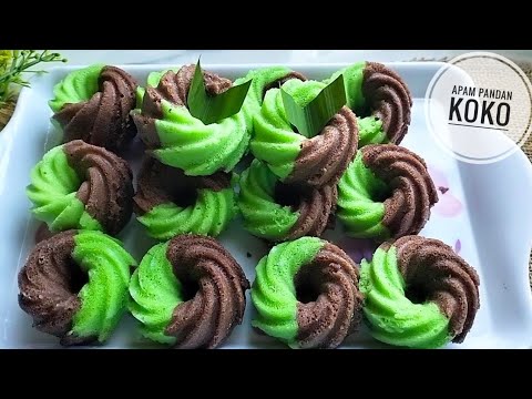 APAM PANDAN KOKO | RESEPI 1 BIJI TELUR - YouTube