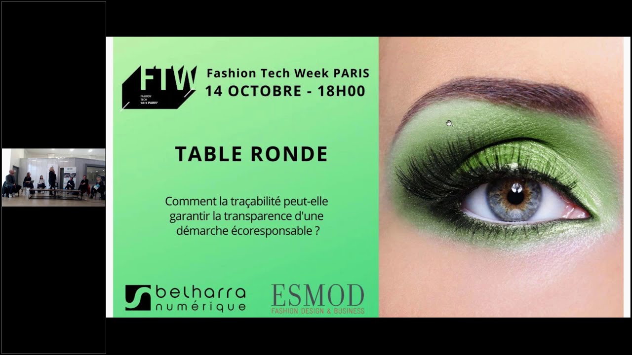 FashionTech Week paris : Table Ronde " Traçabilité & Transparence ...