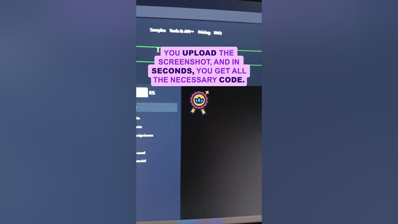 Futuristic Device: Transform Screenshots to Web Code in Seconds! - YouTube