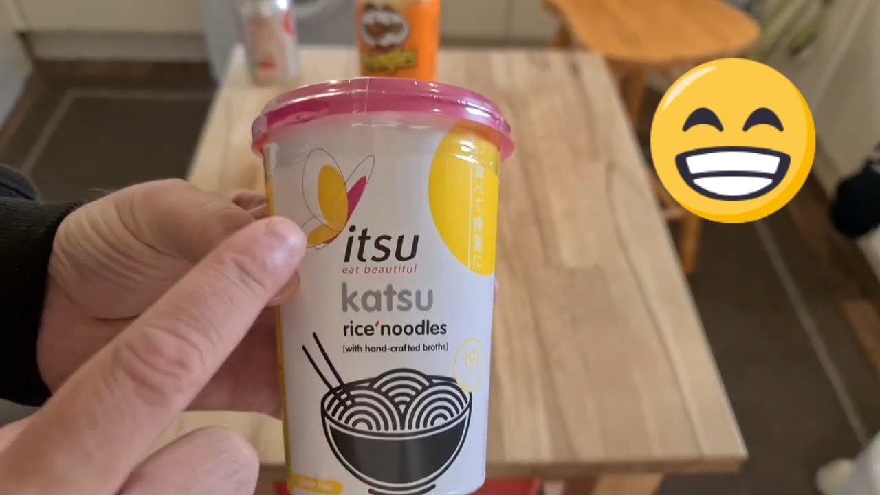 itsu Katsu rice noodles - YouTube