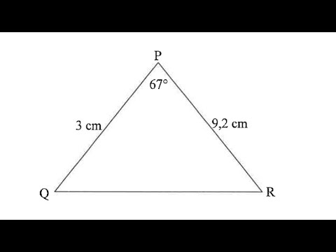 Grades 11 and 12: Sine Rule, Cosine Rule and Area Rule. - YouTube
