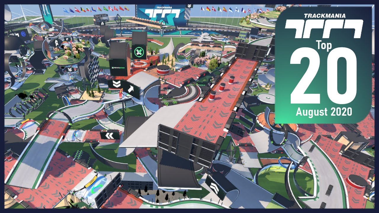 The Best Tracks in TrackMania - Top 20 August 2020 - YouTube