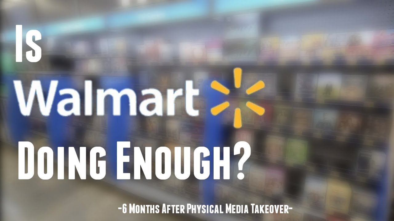 An Analysis of Walmart's Physical Media | Are They Doing Good Enough ...