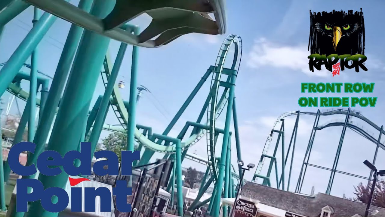 Raptor Front Row On Ride POV - Cedar Point - YouTube
