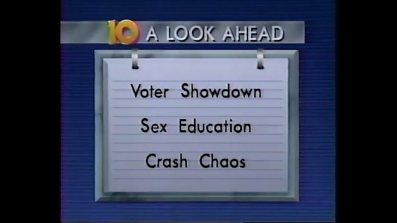 WTEN 11pm Newscast (October 18, 1988; Complete) - YouTube