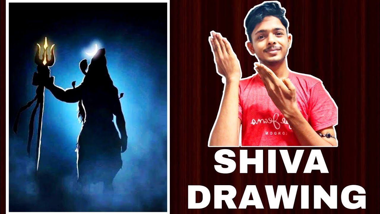 How To Draw Lord Shiva Easy | Lord Shiva Drawing Step By Step # ...