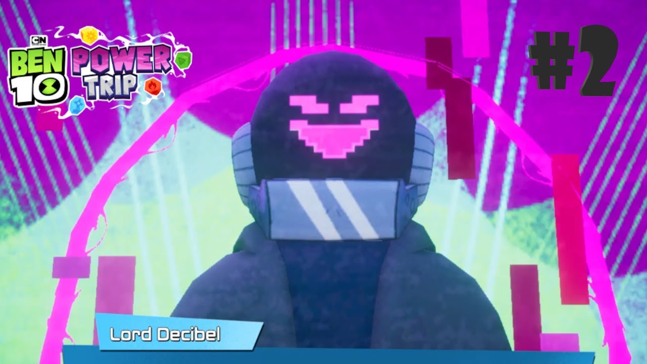 Ben 10: Power Trip Walkthrough Part 2 - LORD DECIBEL APPEARS! - YouTube