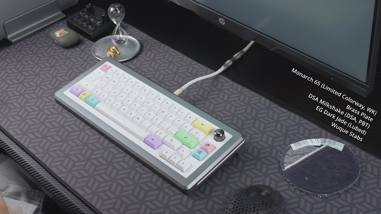 King Keyboards Monarch 65 (Limited Colorway, WK) - EG Dark Jade, DSA ...