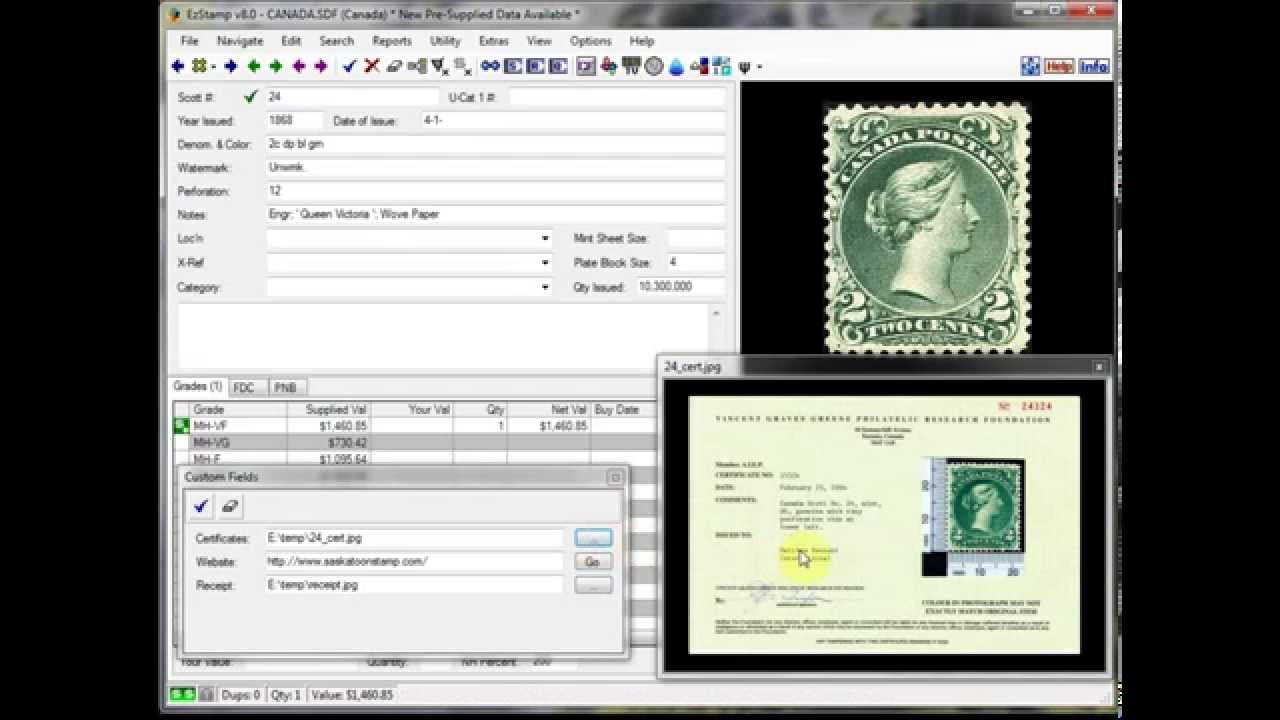 EzStamp: Document Your Collection - YouTube