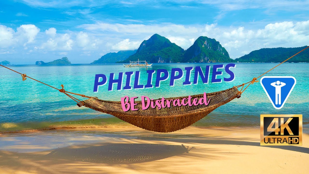 Philippines in 4K to distract your mind for 10 minutes with relaxing ...