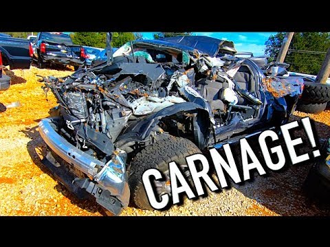 Copart Walk Around Video + Carnage + 10-16-18 - YouTube