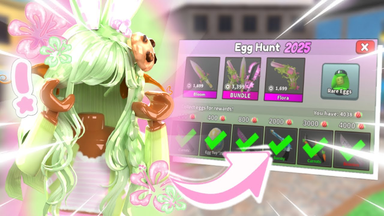 MM2 EASTER UPDATE + BLOOM SET MONTAGE! 🌸 | Murder Mystery 2 | - YouTube