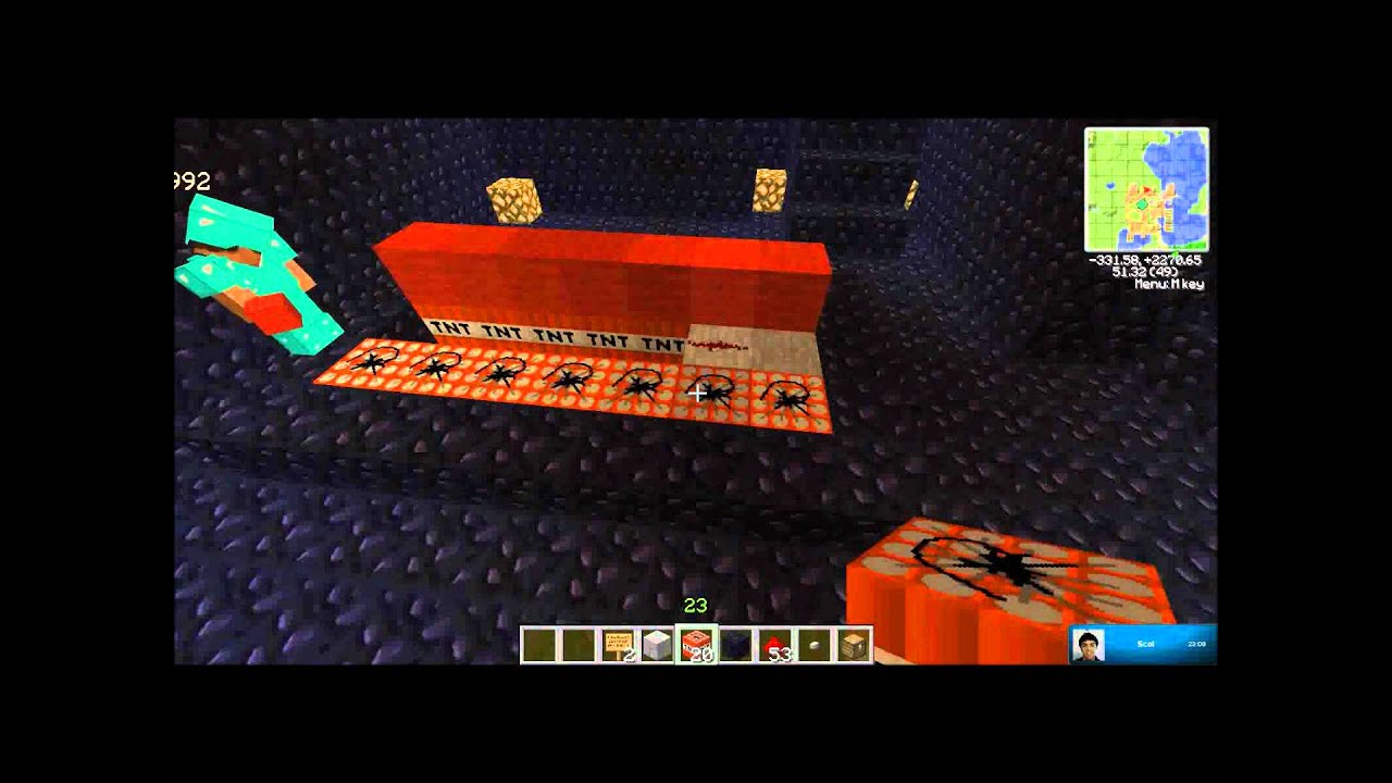 Minecraft 1.3 Self-Destruct Button Tutorial! Save your Junk from enemy hands! - YouTube