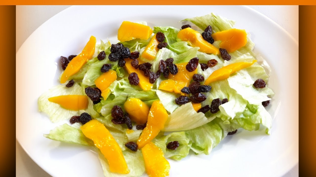 Deliciosa Ensalada de Mango 🥭 #ensalada #frutas #recetasfaciles - YouTube