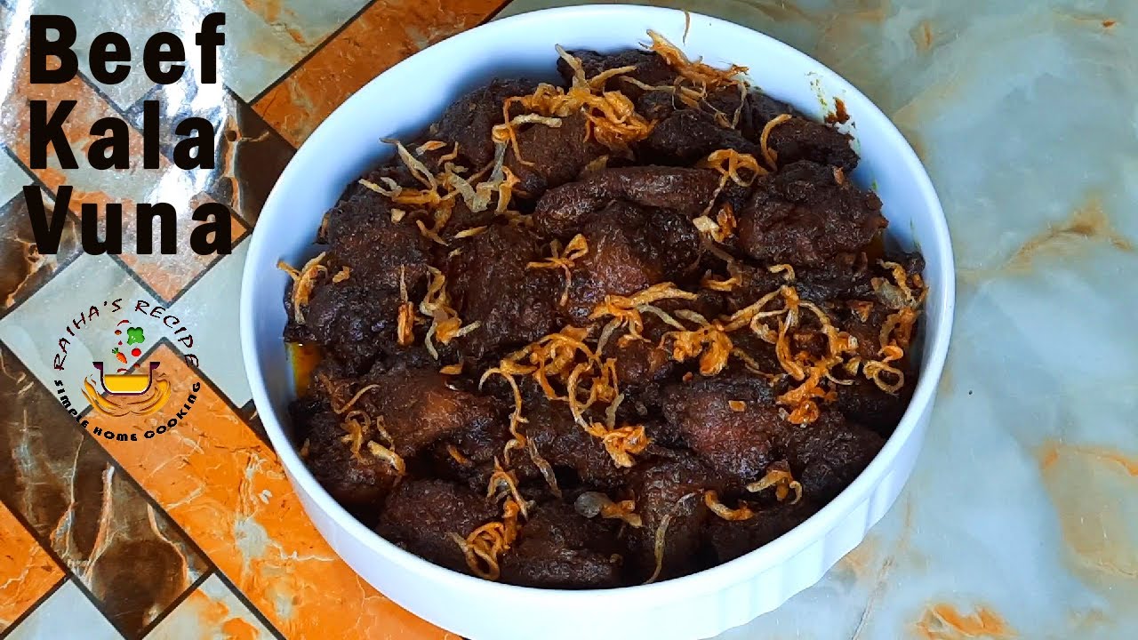 স্পেশাল কোনো মশলা ছাড়া ঘরে থাকা উপকরণে সহজ "কালাভুনা" রেসিপি | Beef ...