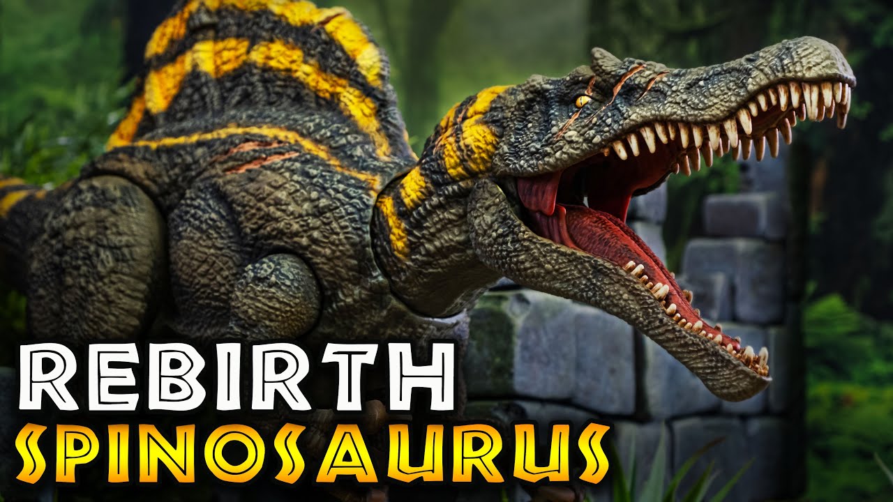 REBIRTH 🔥SPINOSAURUS🔥REPAINT | Jurassic World "Die Wiedergeburt ...