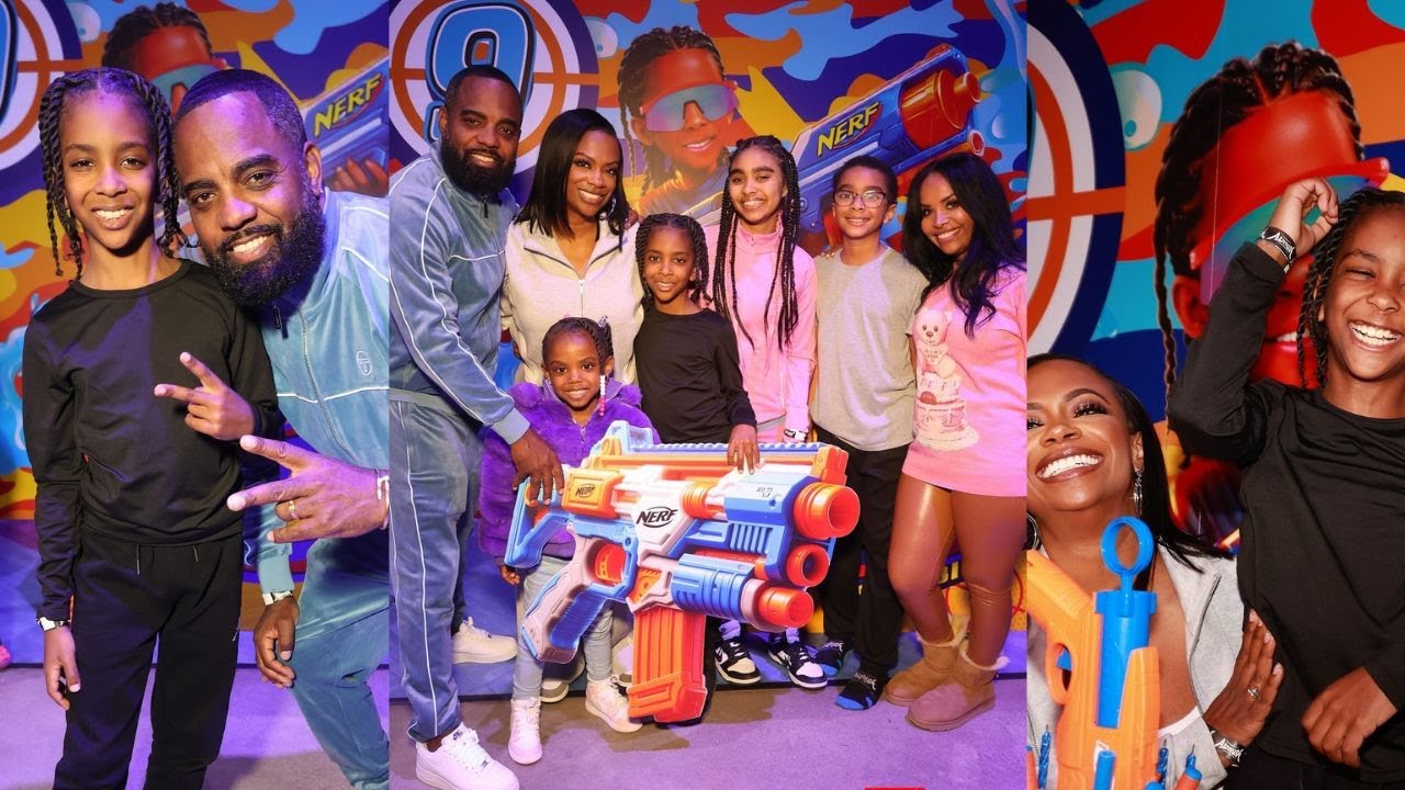 Kandi Burruss & Todd Tucker Throw Epic Nerf Party for Ace Tucker’s 9th ...