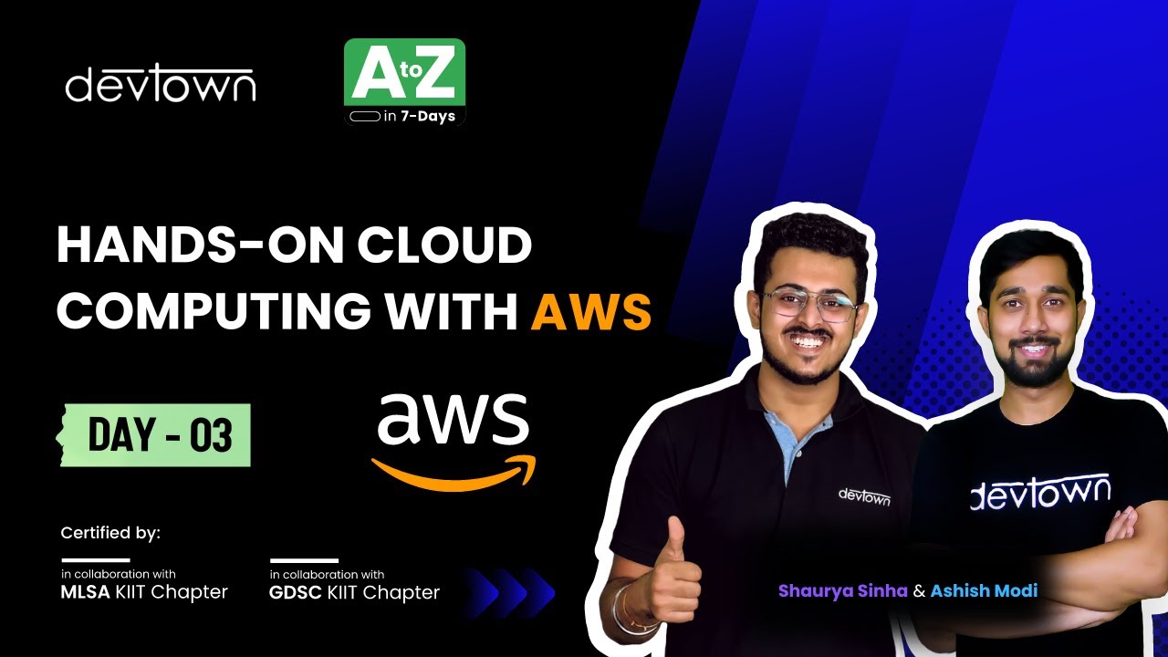 [LIVE] DAY 03 - Hands-on Cloud Computing with AWS | COMPLETE in 7 ...