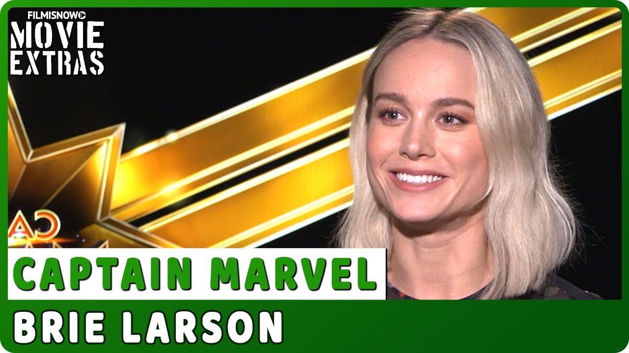CAPTAIN MARVEL | Brie Larson talks about the movie - Official Interview ...