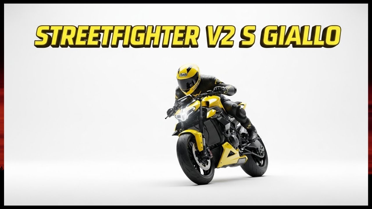 YELLOW FURY! 2026 Ducati Streetfighter V2 S Giallo Specs & Price - YouTube