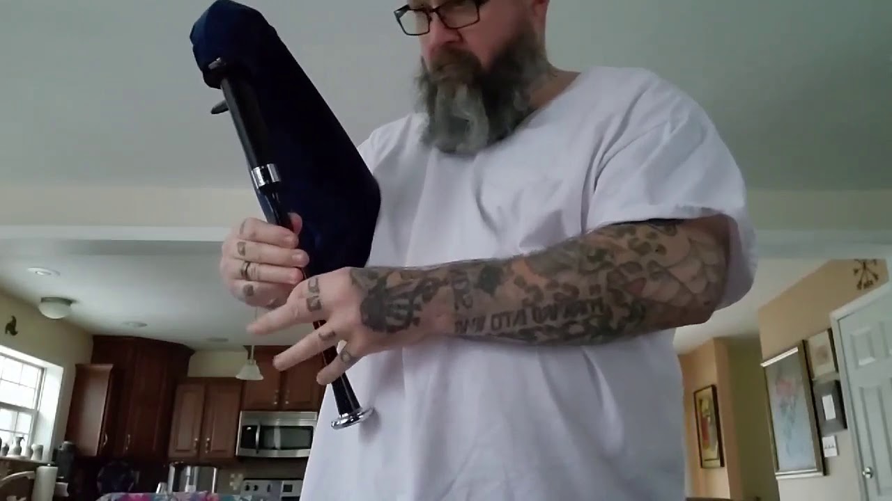 Glasgow Police Pipers Jig, Blair digital chanter - YouTube
