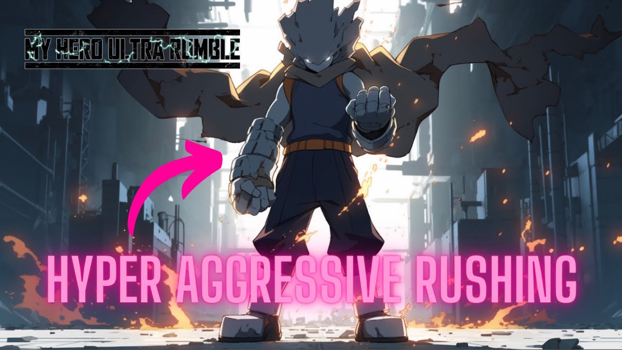 MY HERO ULTRA RUMBLE HYPER AGGRESSIVE CEMENT TOSS 🗿 - YouTube