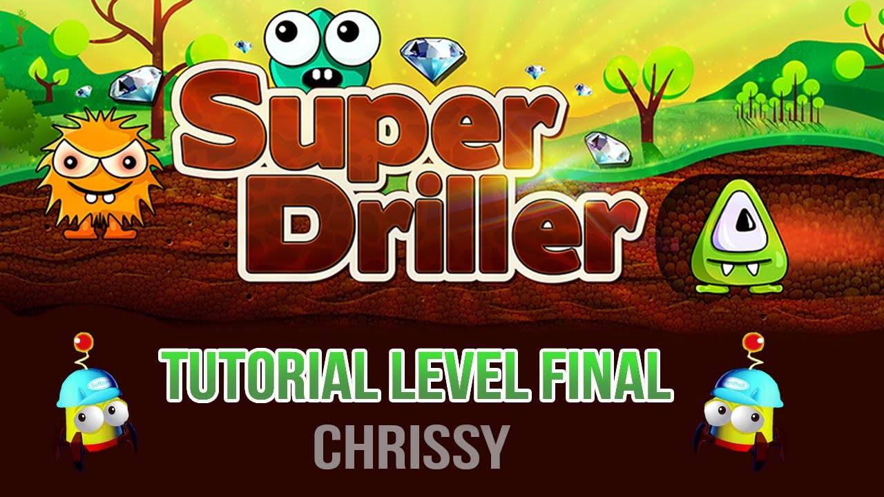 Super Driller Tutorial Nivel#42 Final Chrissy - YouTube