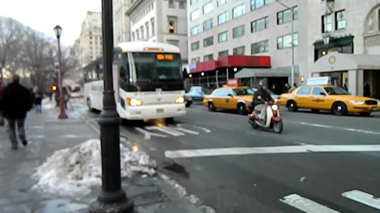 Atlantic Express MCI D4505 #315 on Route X24 to New Dorp - YouTube