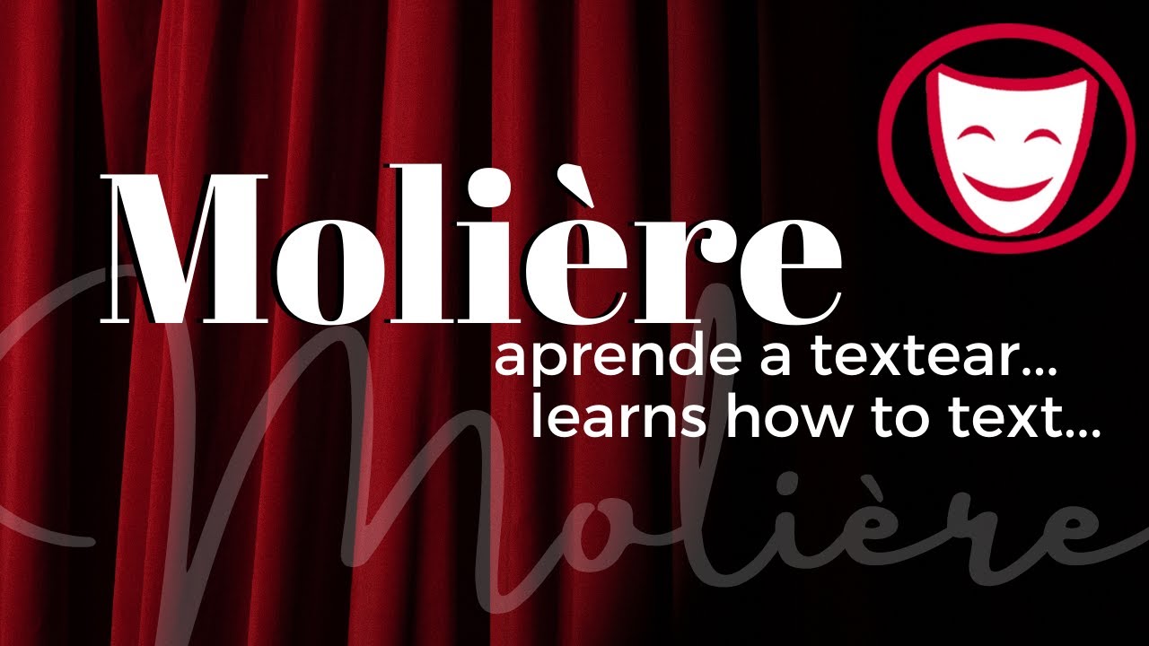 Molière aprende a textear... | Molière learns how to text... - YouTube