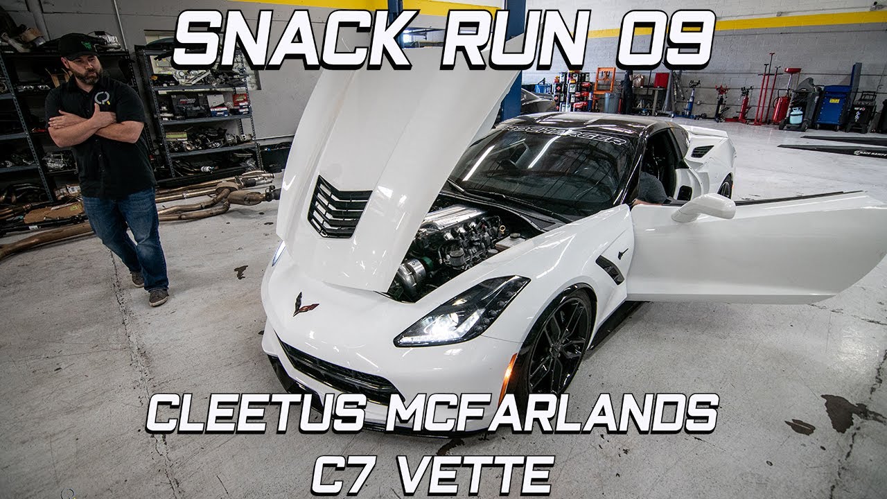 Snack Run 09 Cleetus McFarland's C7 Vette - YouTube