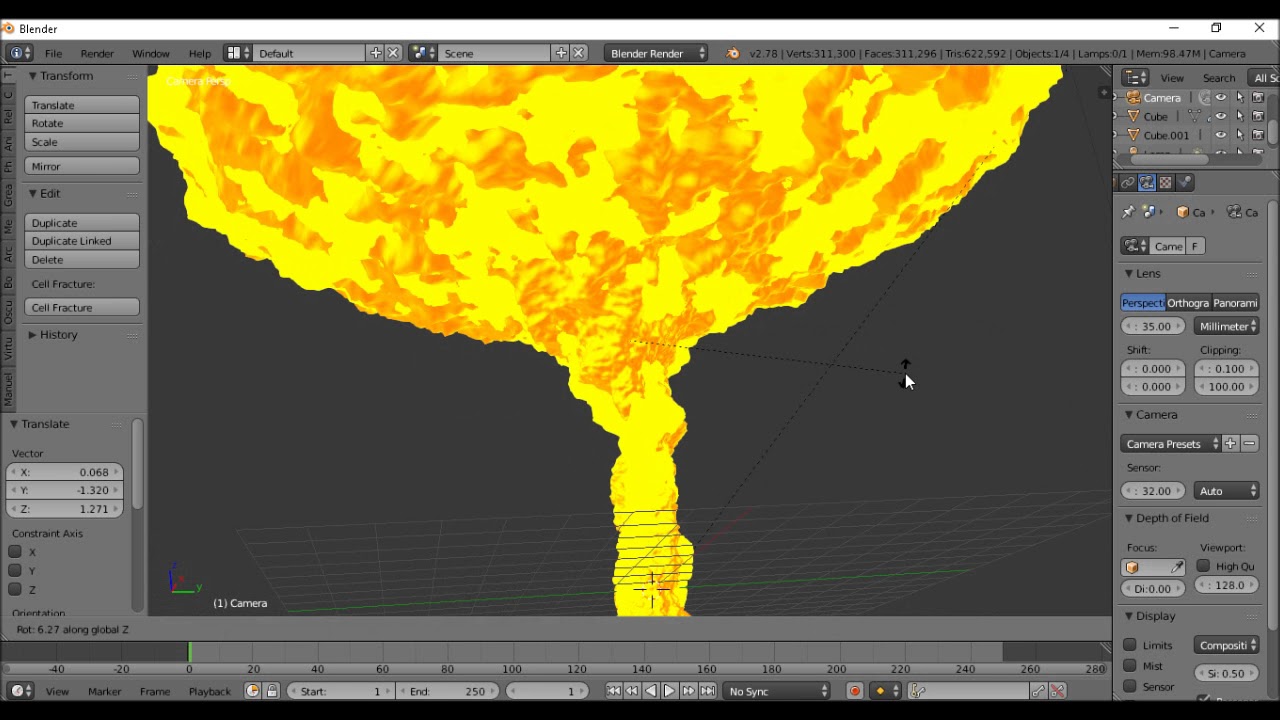 Glowing Anime Explosion In Blender Tutorial - YouTube