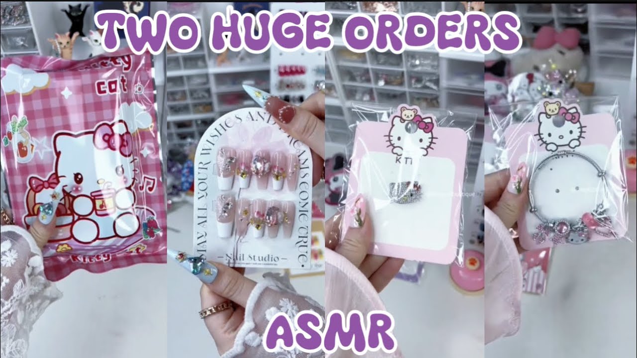 TWO HUGE ASMR PACKING ORDER💕😻(ASMR)||SMALL BUSINESS - YouTube