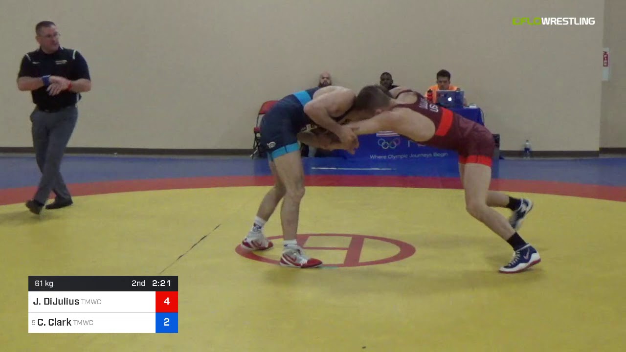 2018 Marine Corps US Open/Senior Men's Freestyle 61 Con 16 #2 - Johnni ...