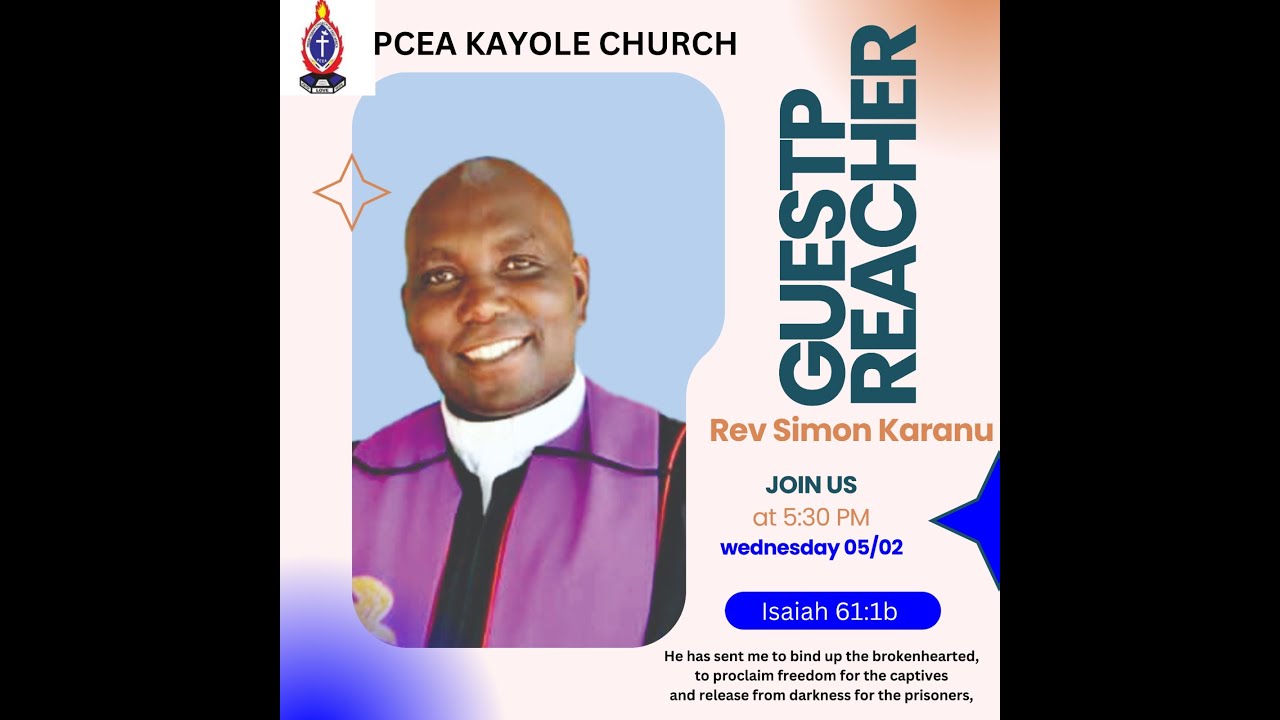 COVENANT RENEWAL REVIVAL (with Rev simon Karanu-day 1) - YouTube